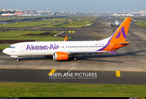Akasa Air Boeing 737 8 Max Vt Yaq By Aneeshbapaye Mumbai