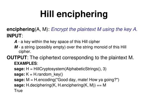cryptography in sagemath ppt download