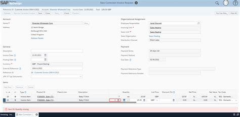 Sap By Design Correction Invoice Sap Community