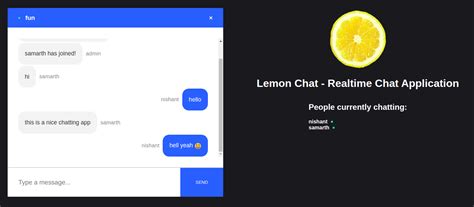 GitHub Darkfist Lemon Chat Simple Chat Application Made With ReactJS NodeJS And Socket Io