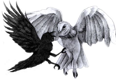 Hey Yowls Sarahwoodart The Second To Last One Crow Vs