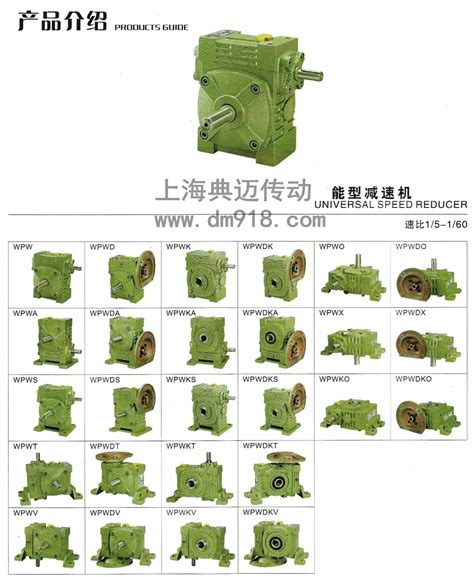 Wp Series Cast Iron Worm Gear And Worm Reducer Shanghai Dianmai