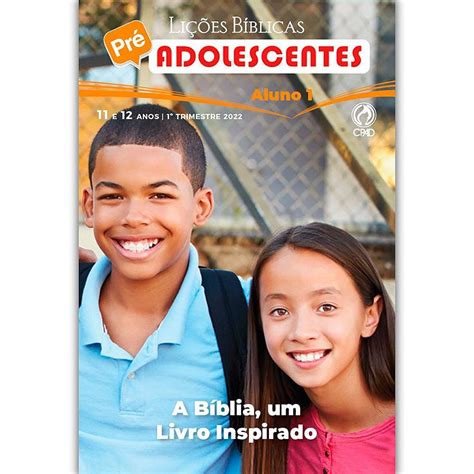 Revista Lições Bíblicas 1 Tri 2022 Pré Adolescentes Aluno Gospel Commerce Sua Livraria