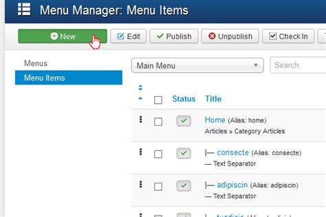 Joomla X How To Add External Link To Menu Template Monster Help