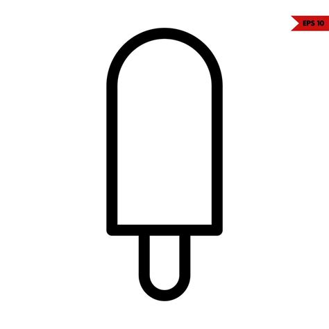 Ice Cream Line Icon 23017109 Vector Art At Vecteezy