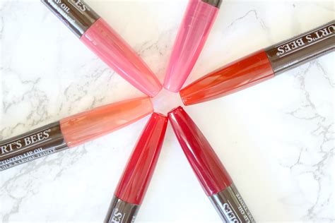 Burts Bees Tinted Lip Oil Swatches Diary Of A Debutante