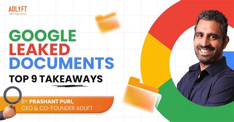 Google Search Algorithm Leaked Ranking Factors Revealed