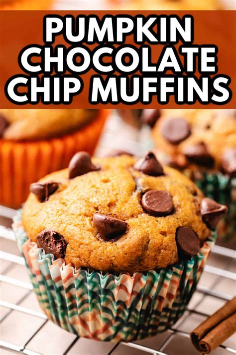 Pumpkin Chocolate Chip Muffins
