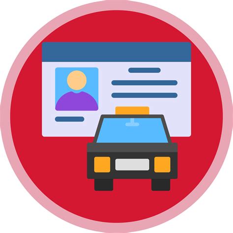 Driver License Vector Icon Design 21174234 Vector Art At Vecteezy