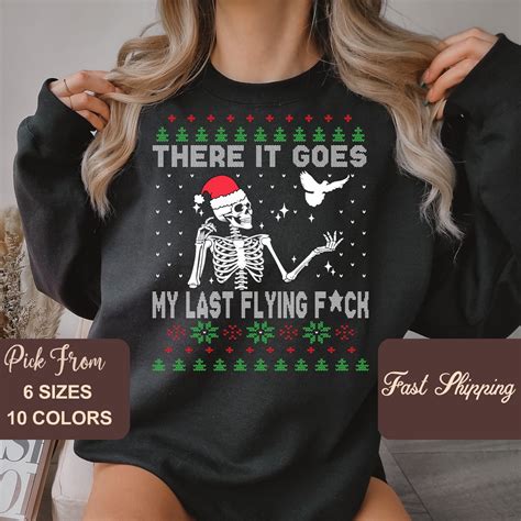 Ugly Christmas Sweaterrude Christmas Sweatshirtugly Christmas Party