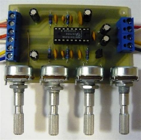Tone Control Circuit Diagram