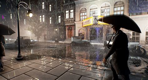 ArtStation Unreal Engine Rain In New York Jhosep Chevarria Capacoila Unreal Engine
