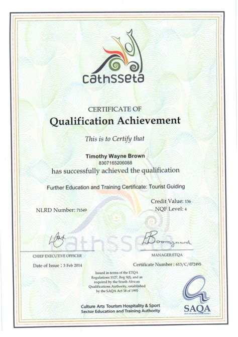 Level 4 Certificate Certificates Templates Free