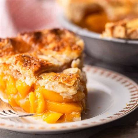 Peach Pie Recipe Allspice Blog