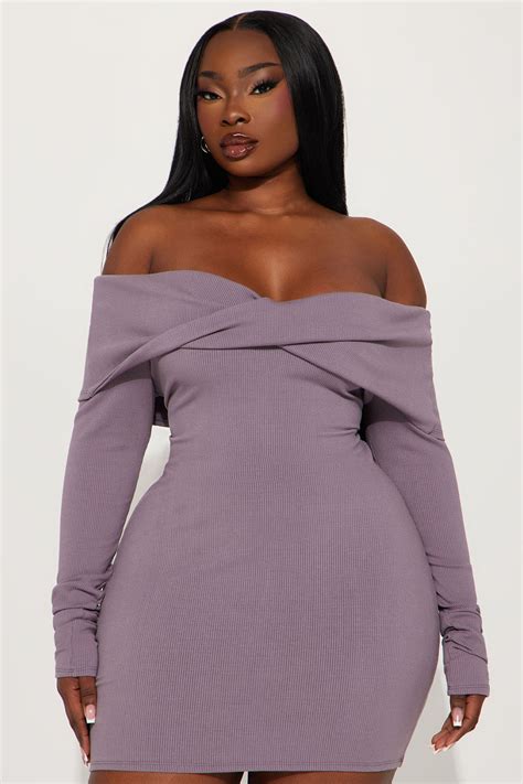 Vivianna Snatched Mini Dress Bark Brown Fashion Nova