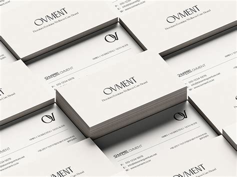 브랜드 명함 디자인 Behance