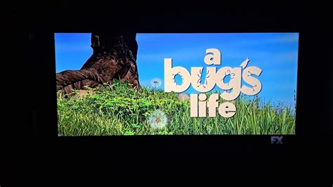 Disney Pixars A Bugs Life 1998 Fx Intro Network Premiere Youtube