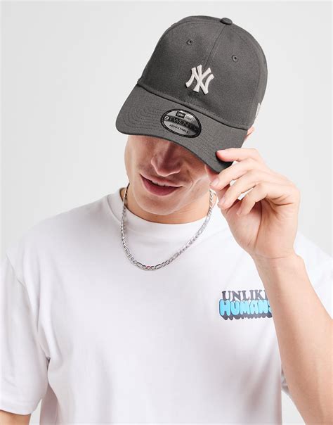 Grey New Era Mlb New York Yankees 9twenty Cap Jd Sports Nz