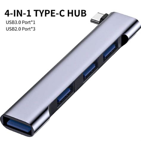 4 в 1 Usb C Hub универсальная док станция Usb 3 0 Pd зарядка