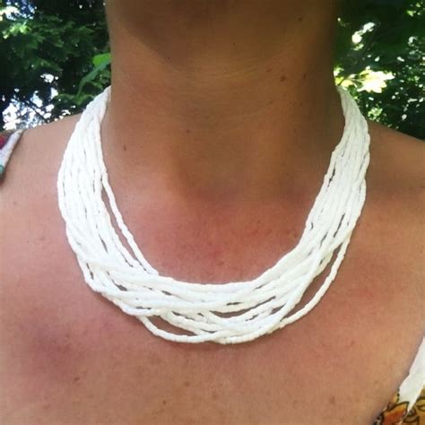Multi Strand Seed Bead Necklace Etsy