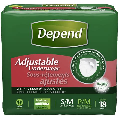 Depend ® Adjustable Incontinence Underwear Maximum Absorbency Small