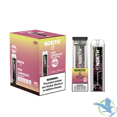 North Vape 10ml 5000 Puffs 550mah Prefilled Zero Nicotine Disposable