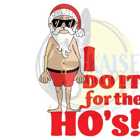 Naked Santas Etsy