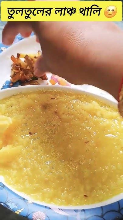 আজকের লাঞ্চ থালি 🍱viralreelsfbpage Food Insta Youtubeshorts Shorts