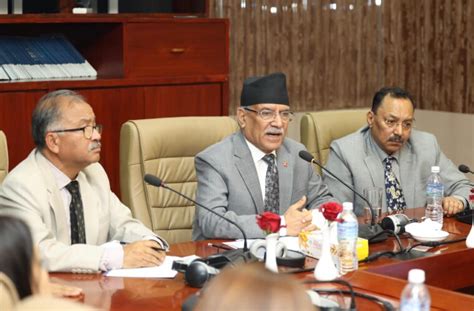 Implementation Of Laws Vital For Good Governance Pm Dahal Nepal Samaj