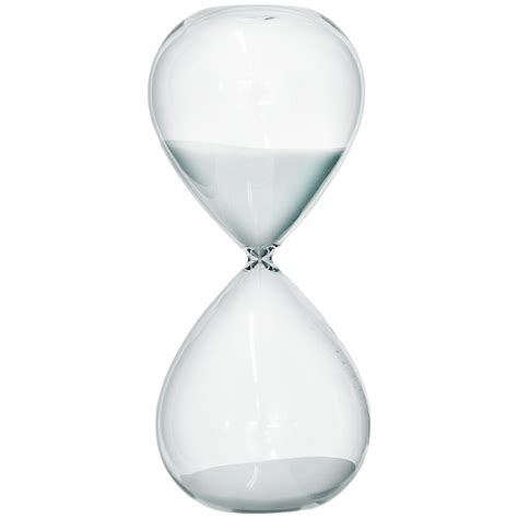 White Hourglass 25cm 1 Hour Weskus Ditjies And Datjies