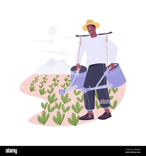 Biological Pest Control Isolated Cartoon Vector Illustrations Stock