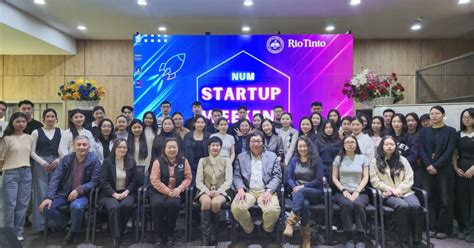 “Багш оюутны стартап 2025” хөтөлбөрийн “num Startup Weekend” арга… Монгол Улсын Их Сургууль