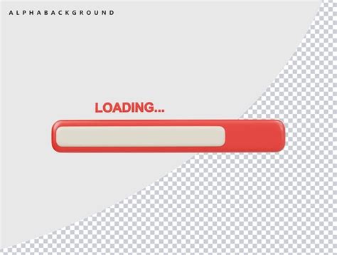 Premium Psd Loading Icon 3d Render Illustration