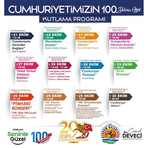 Atakumda Cumhurİyetİn 100 Yilina Özel Program