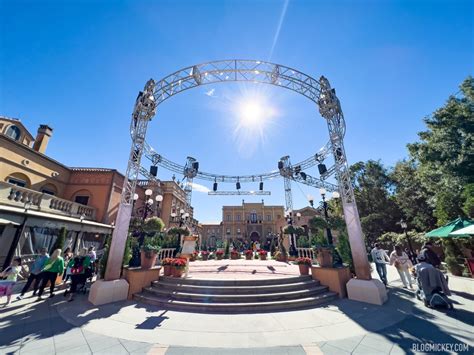 EPCOT New Year S Eve Dance Parties Returning Preparations Underway