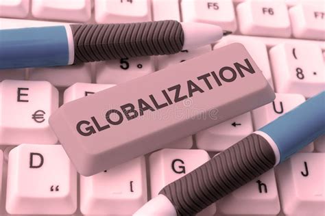 Conceptual Display Globalization Conceptual Photo Development Of An
