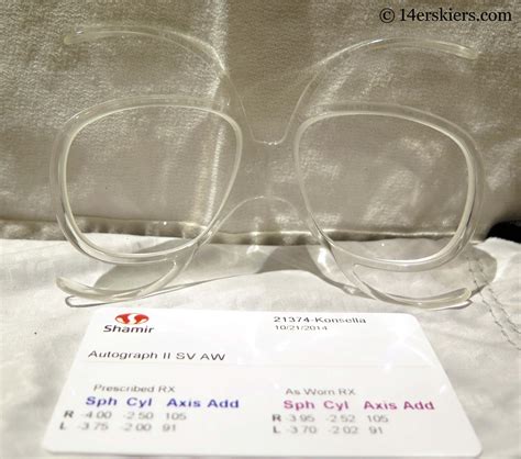 Gear Review Ads Sports Eyewear Goggle Inserts