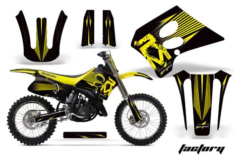 Suzuki Rm 125 Graphics Over 85 Designs To Choose From Invision Artworks Powersports Graphics