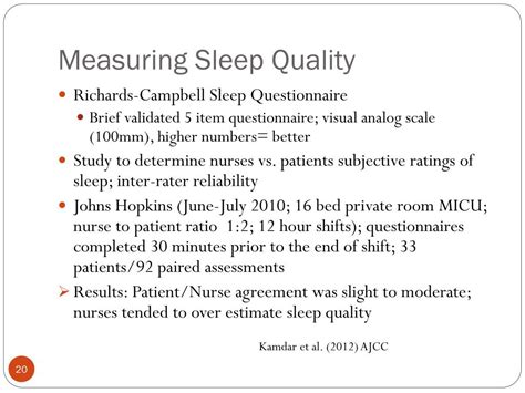 Ppt Sleep In The Hospitalized Patient Powerpoint Presentation Free
