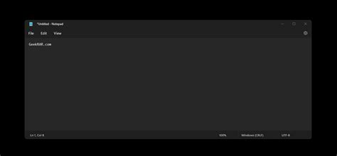 How To Revert A Light Theme In Notepad GEEKrar