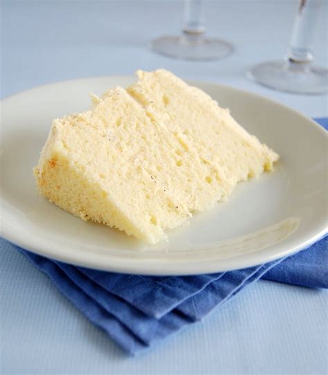 Vanilla Buttermilk Cake With Passion Fruit Ganache