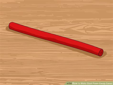 How To Make Giant Foam Candy Canes 10 Steps With Pictures