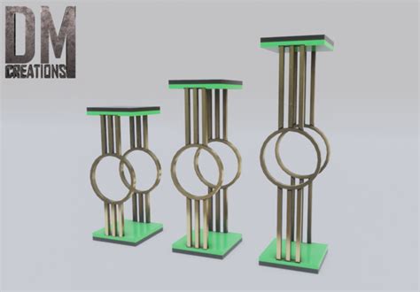 Second Life Marketplace Circular Shelf Full Perm Mesh