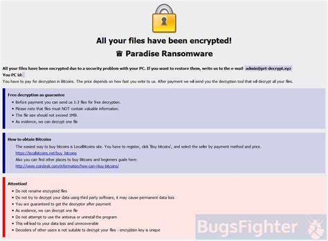 How To Remove Paradise Ransomware And Decrypt Paradise 2ksys19
