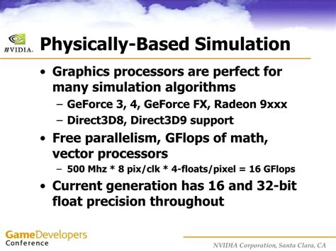 Ppt Physically Based Simulation On Graphics Hardware Powerpoint Presentation Id9412300