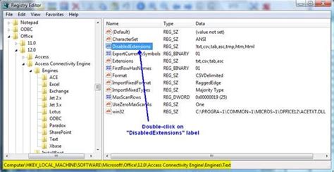 working with external text files in ms access database journal