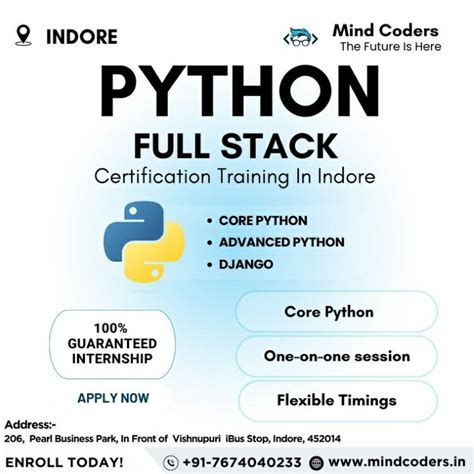 Ppt Python Full Stack Course In Indore Powerpoint Presentation Free