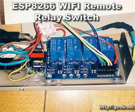 esp8266 wifi remote relay switch wifi domotica