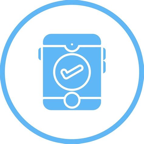 Smartphone With Checkmark Vector Icon 27360895 Vector Art At Vecteezy