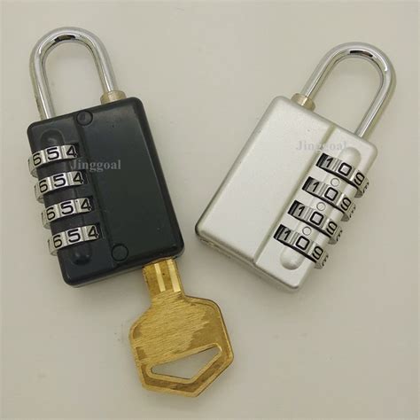 4 digit password resettable manager master key combination lock